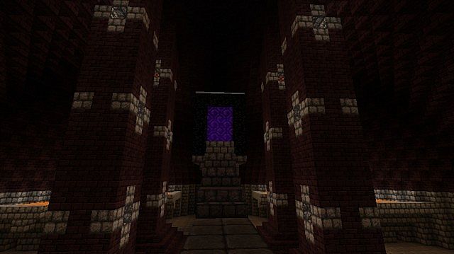 Nether Temple Minecraft Map