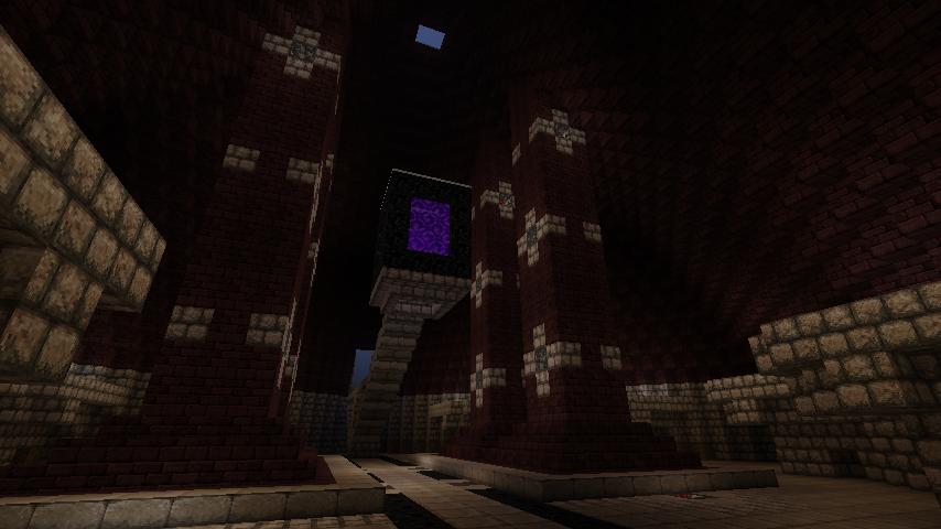 Nether Temple Minecraft Map