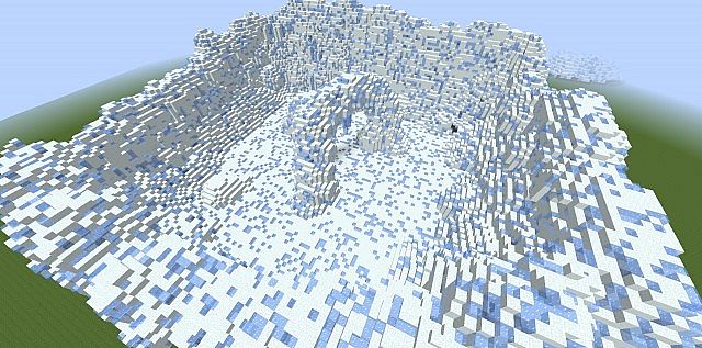 Ice Tundra -- Minigame map Minecraft Map