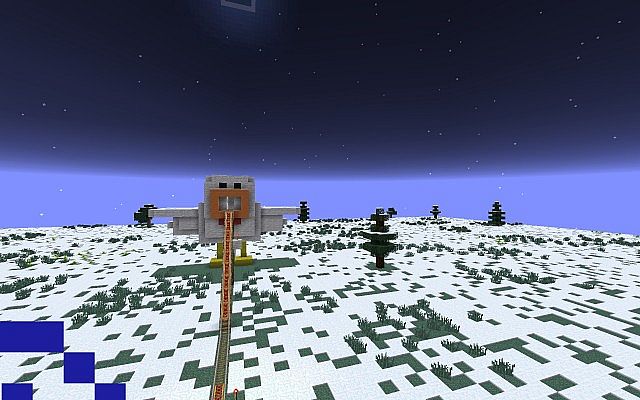 Rollercaster/Achterbahn Minecraft Map