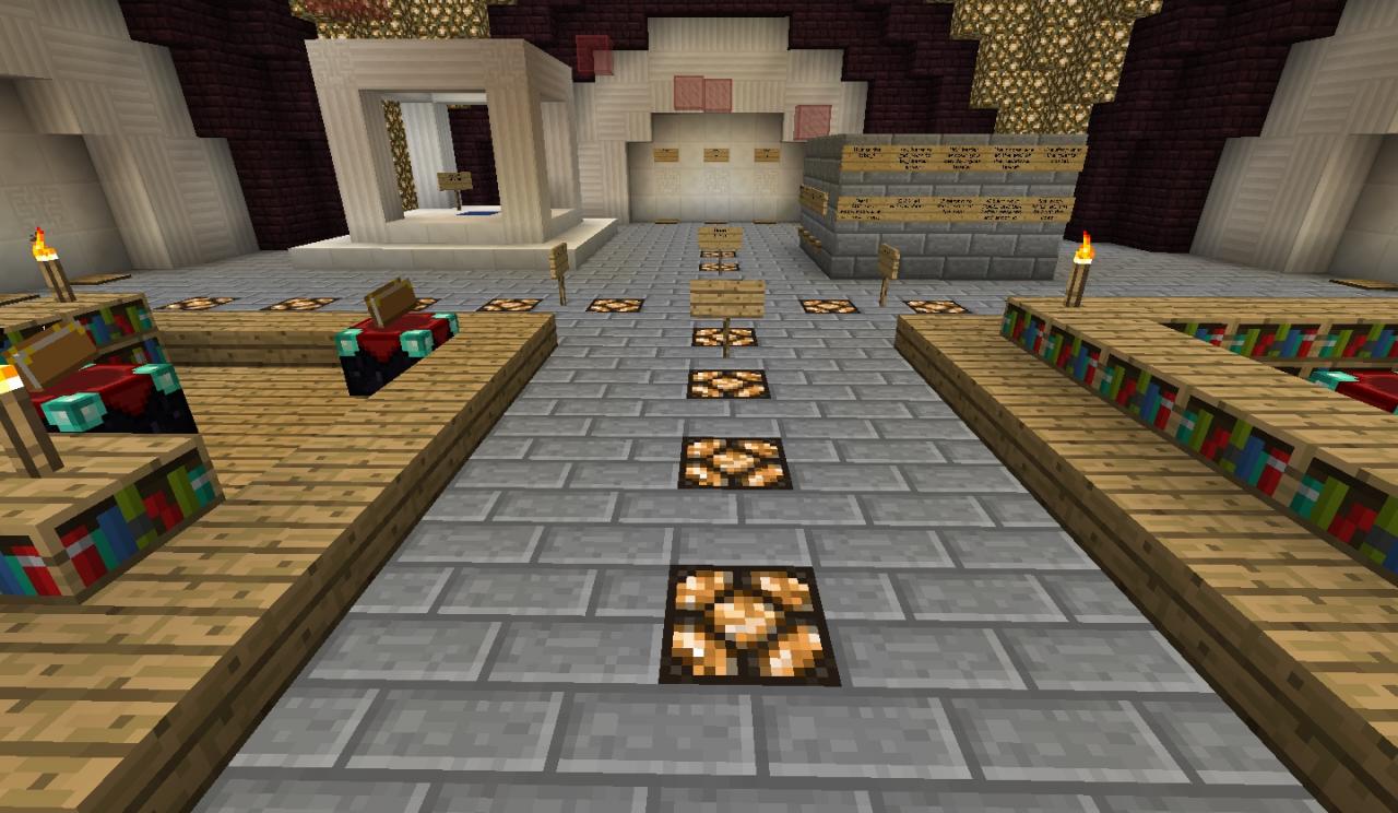 PvE battle rooms (BETA) Minecraft Map