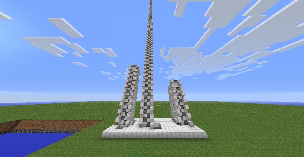 Piston Elevator Minecraft Map