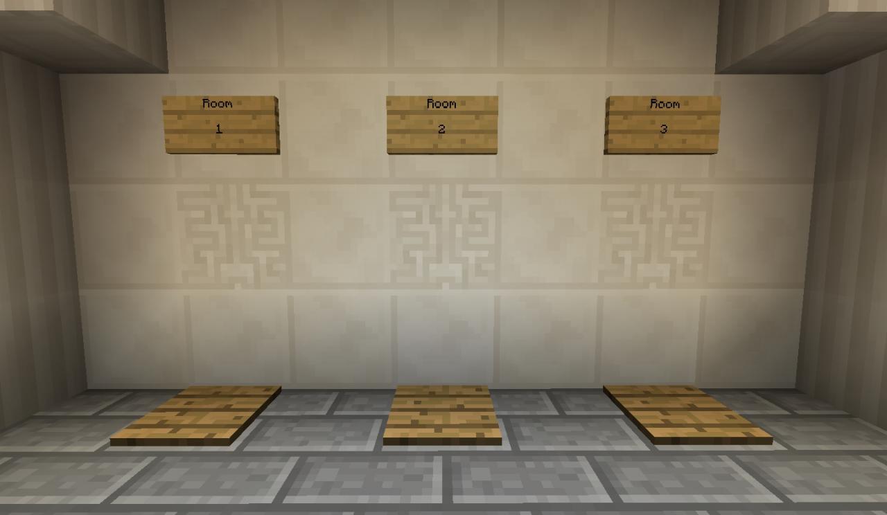 PvE battle rooms (BETA) Minecraft Map