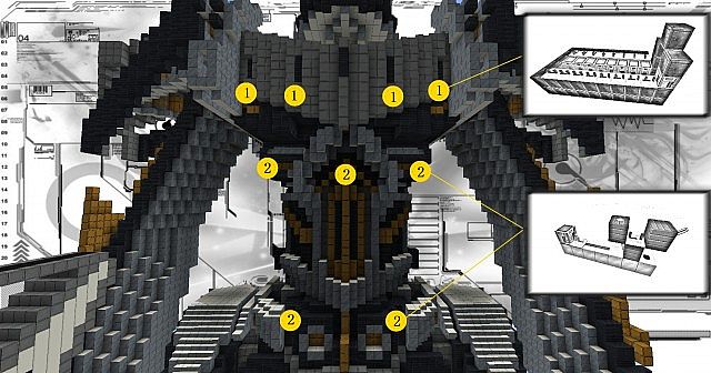 Astaroth Mecha Warrior Minecraft Map