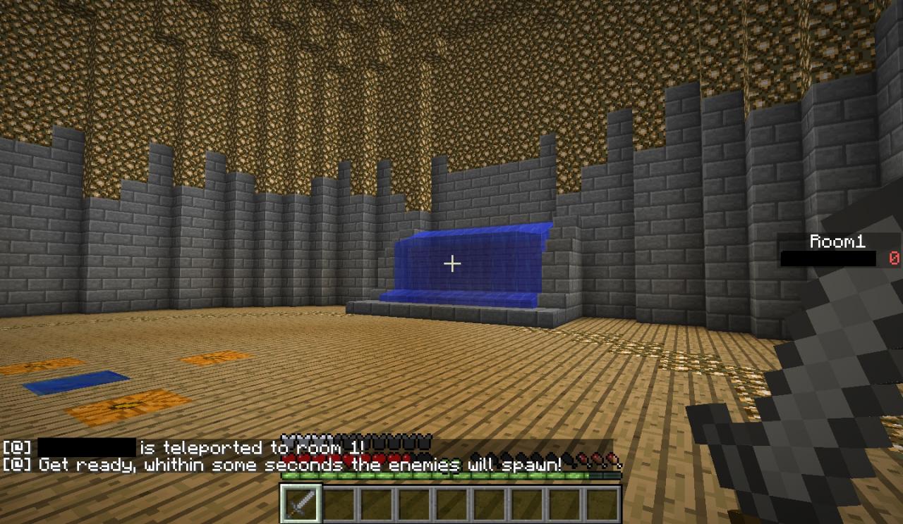 PvE battle rooms (BETA) Minecraft Map