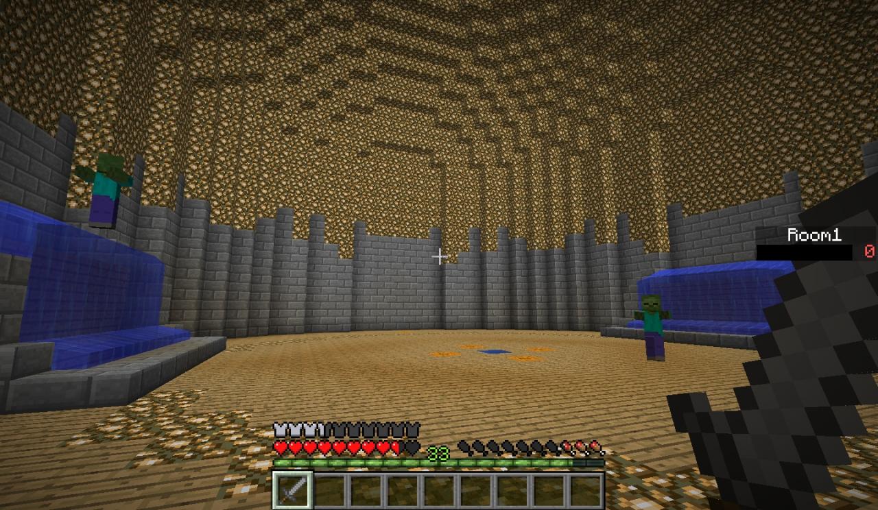 PvE battle rooms (BETA) Minecraft Map