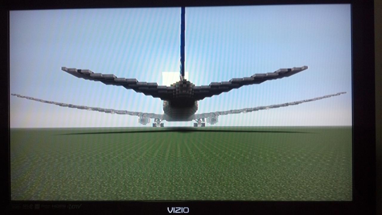 minecraft Boeing 787-8 United Airlines Minecraft Map