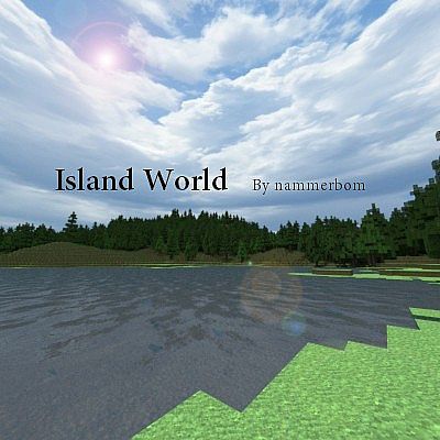- Island World - Detailed Terrain by nammerbom Minecraft Map