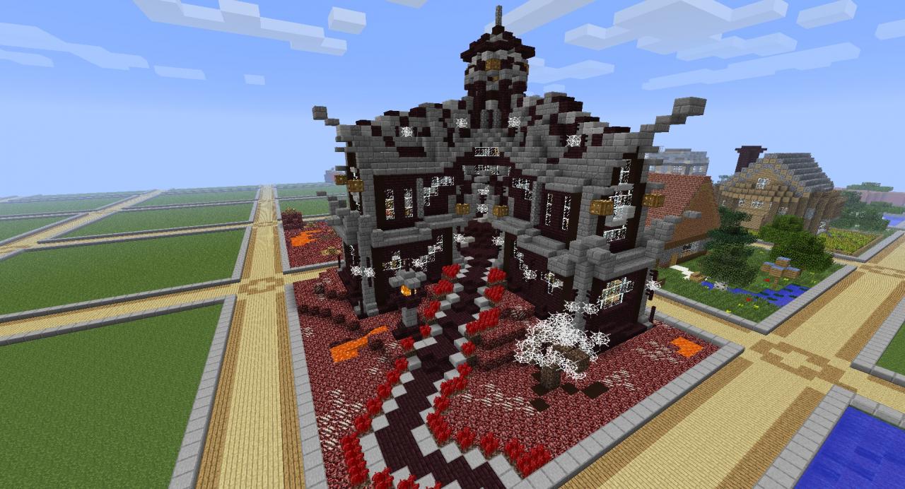 Nether Mansion Minecraft Project
