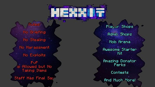 Hexxit | Dedicated | No Lag | 24/7 | Awesome Starter Kit Minecraft Server