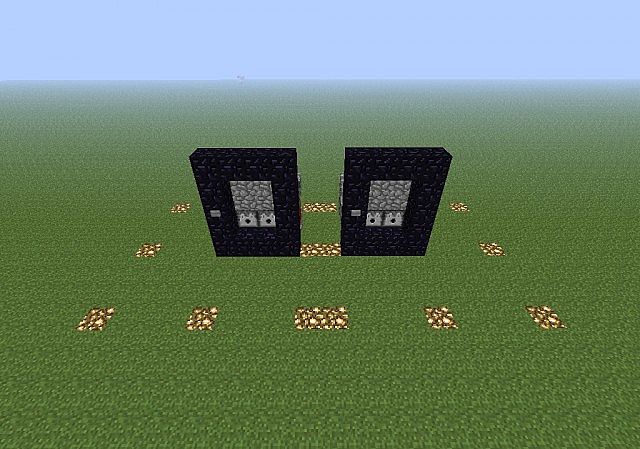 Automatic Nether Portal Minecraft Map