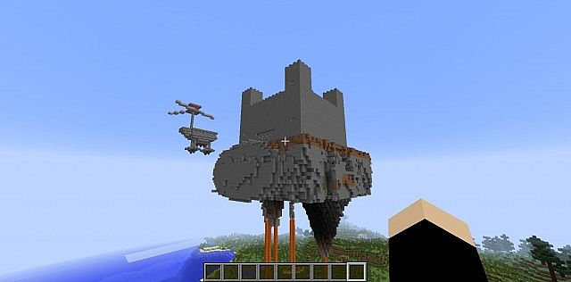 The Floating Fortress Minecraft Map