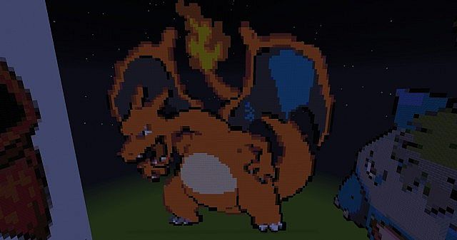 Pokémon Pixelated Art! Minecraft Map