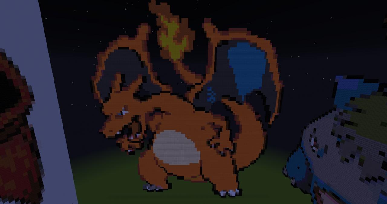 Pokémon Pixelated Art! Minecraft Map