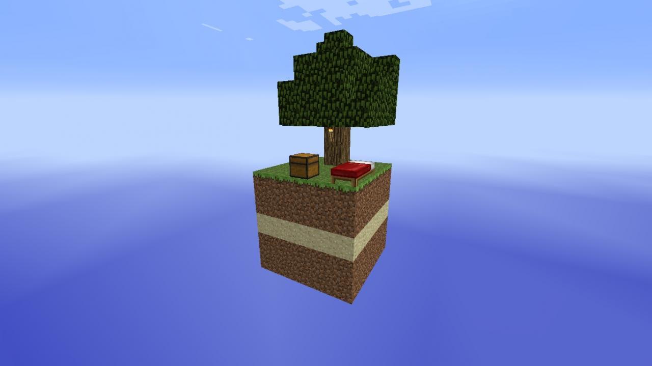 SkyCube Survival ( 5x5x5 ) Minecraft Map