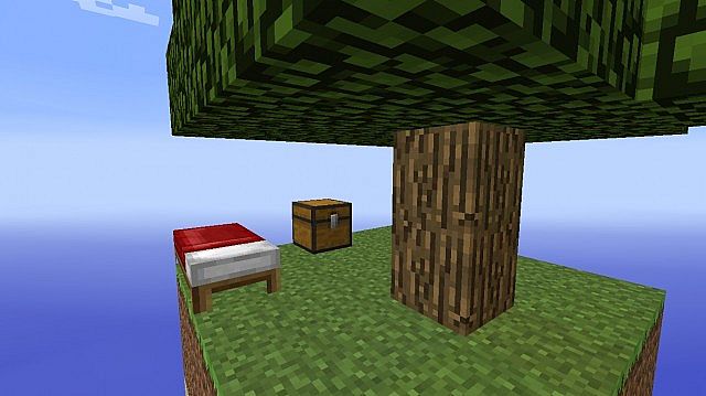 SkyCube Survival ( 5x5x5 ) Minecraft Map