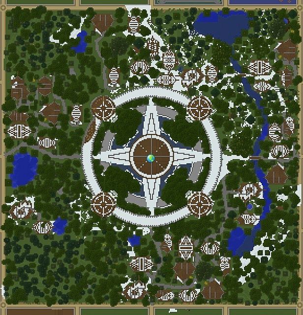 Creative Server Spawn Minecraft Map