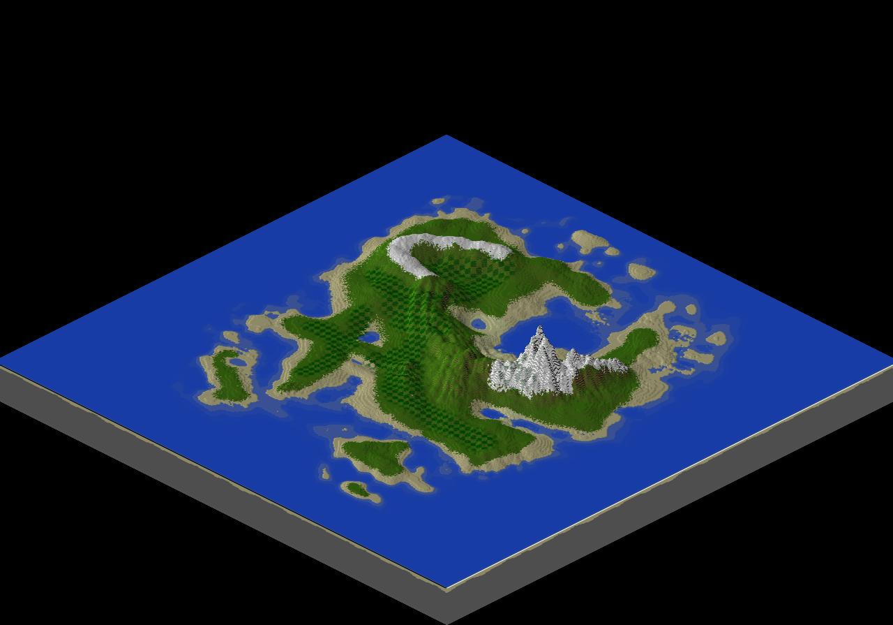 Roshim Island Minecraft Map