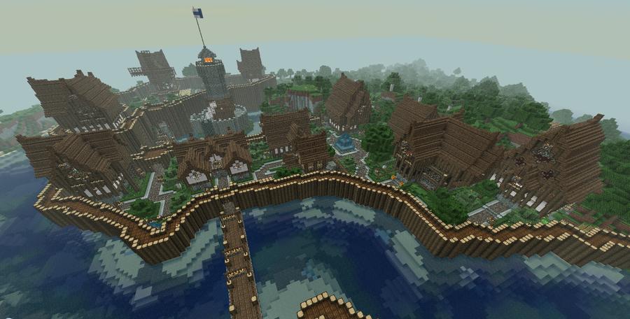 Medieval/Gothic town Minecraft Project