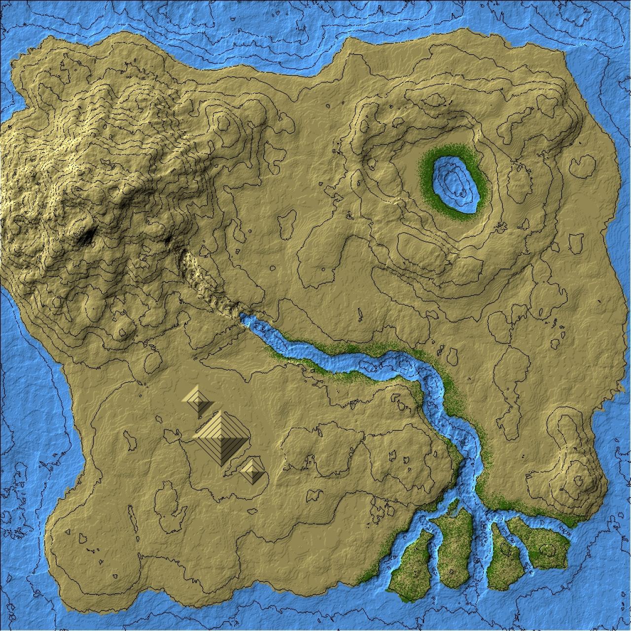 Minecraft - [RAW] Map series - Desert Minecraft Map