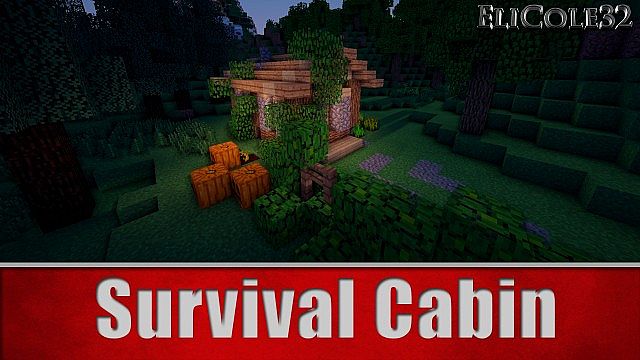 Survival Cabin Minecraft Map