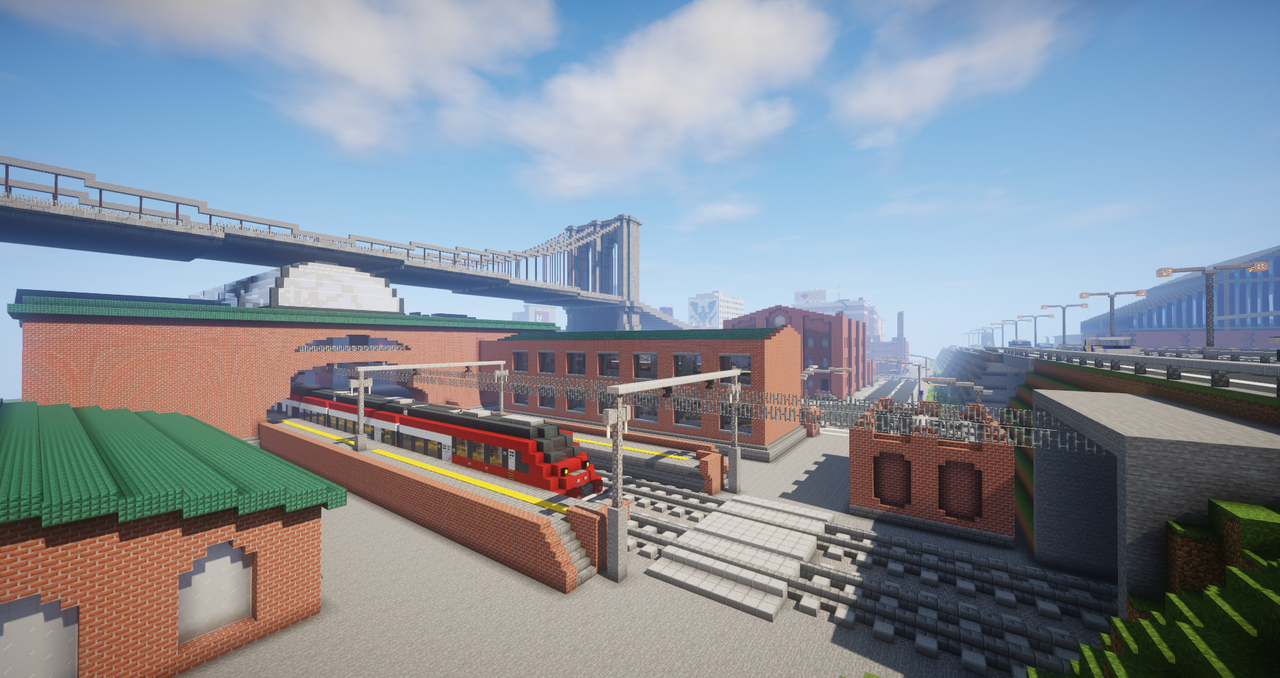 Sześcianowo City Brooklyn District Minecraft Map