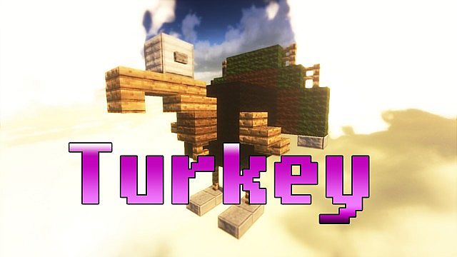 Flying Turkey - Happy Thanksgiving! Minecraft Map