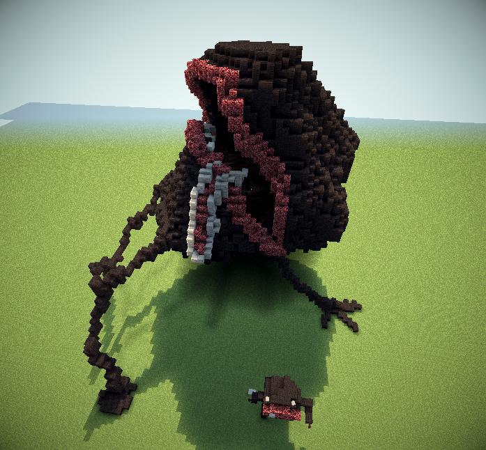 Predation monster ”BIG EATER” Minecraft Map