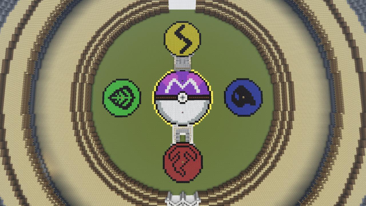 Schem Added UPDATE 10/28 Pixelmon Stadium Build Minecraft Map