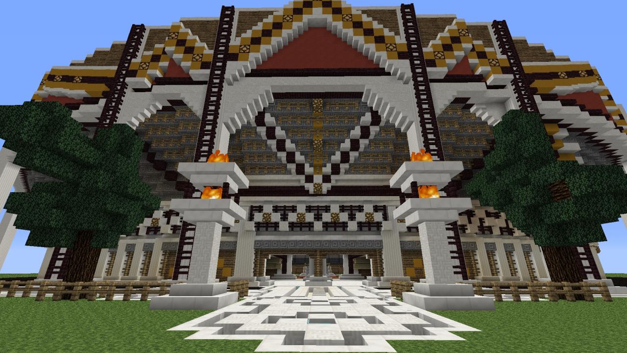 Schem Added UPDATE 10/28 Pixelmon Stadium Build Minecraft Map