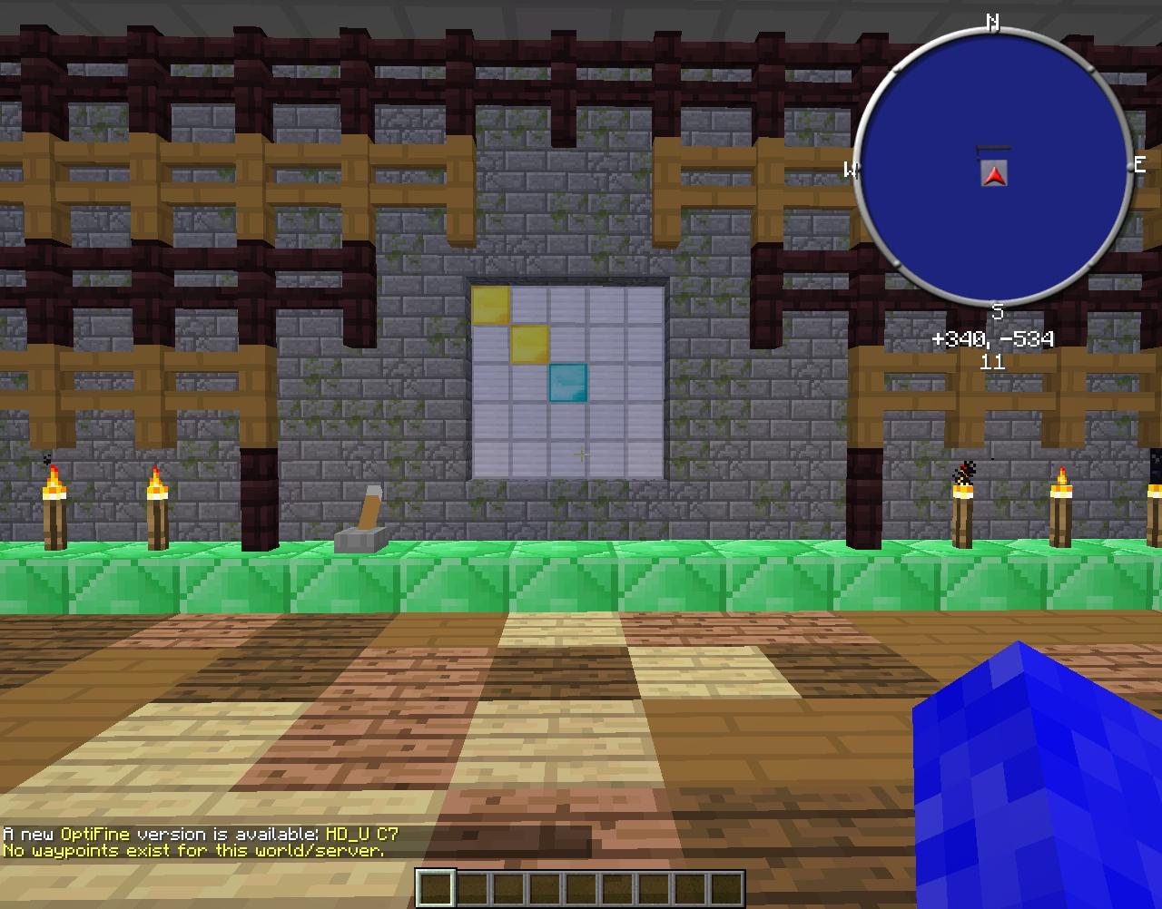 Compact Clock Minecraft Map
