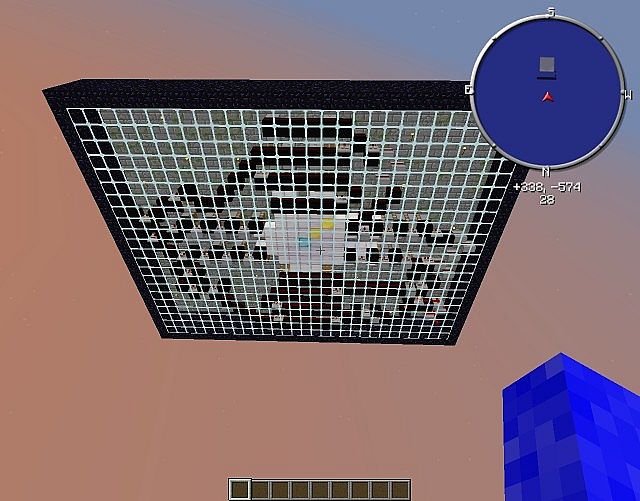 Compact Clock Minecraft Map