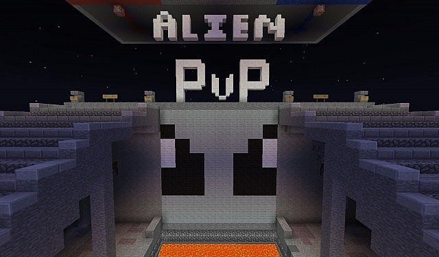 Alien PvP Minecraft Map