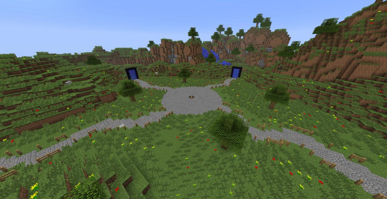 Hub spawn (Download) Minecraft Map