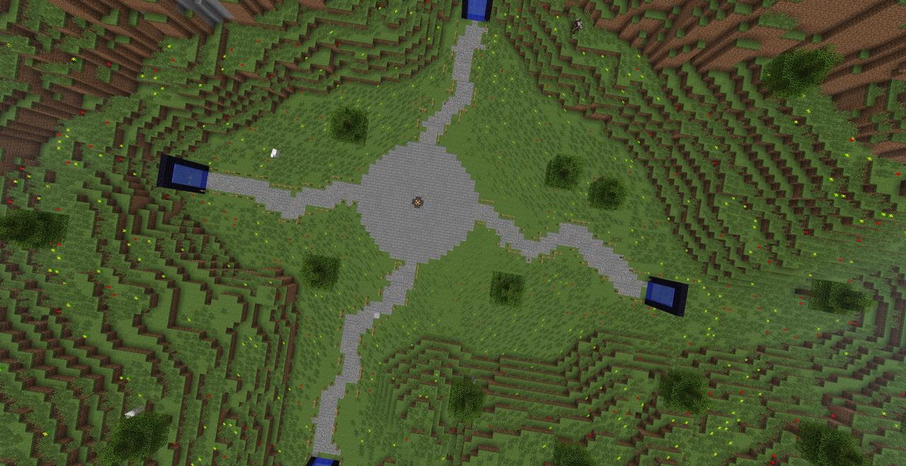 Hub spawn (Download) Minecraft Map