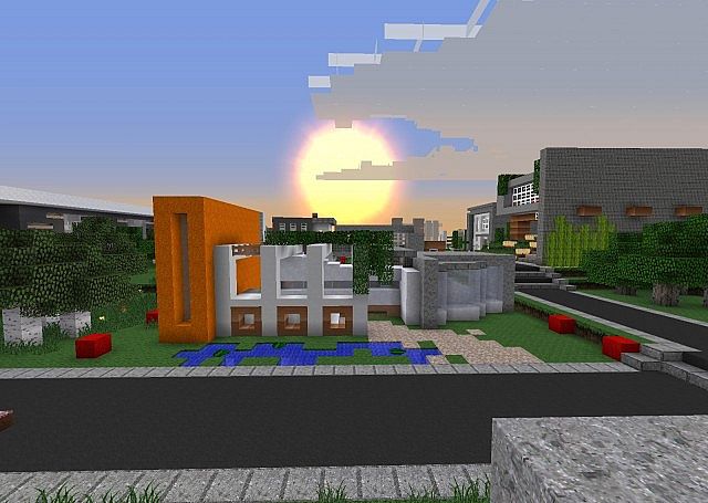 First go at modern? {WOK} Minecraft Map