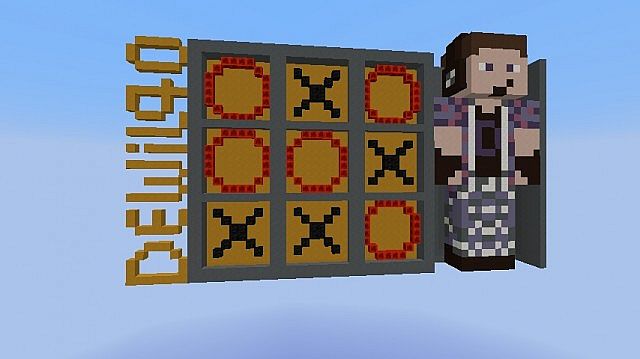 Tic Tac Toe Minecraft Map