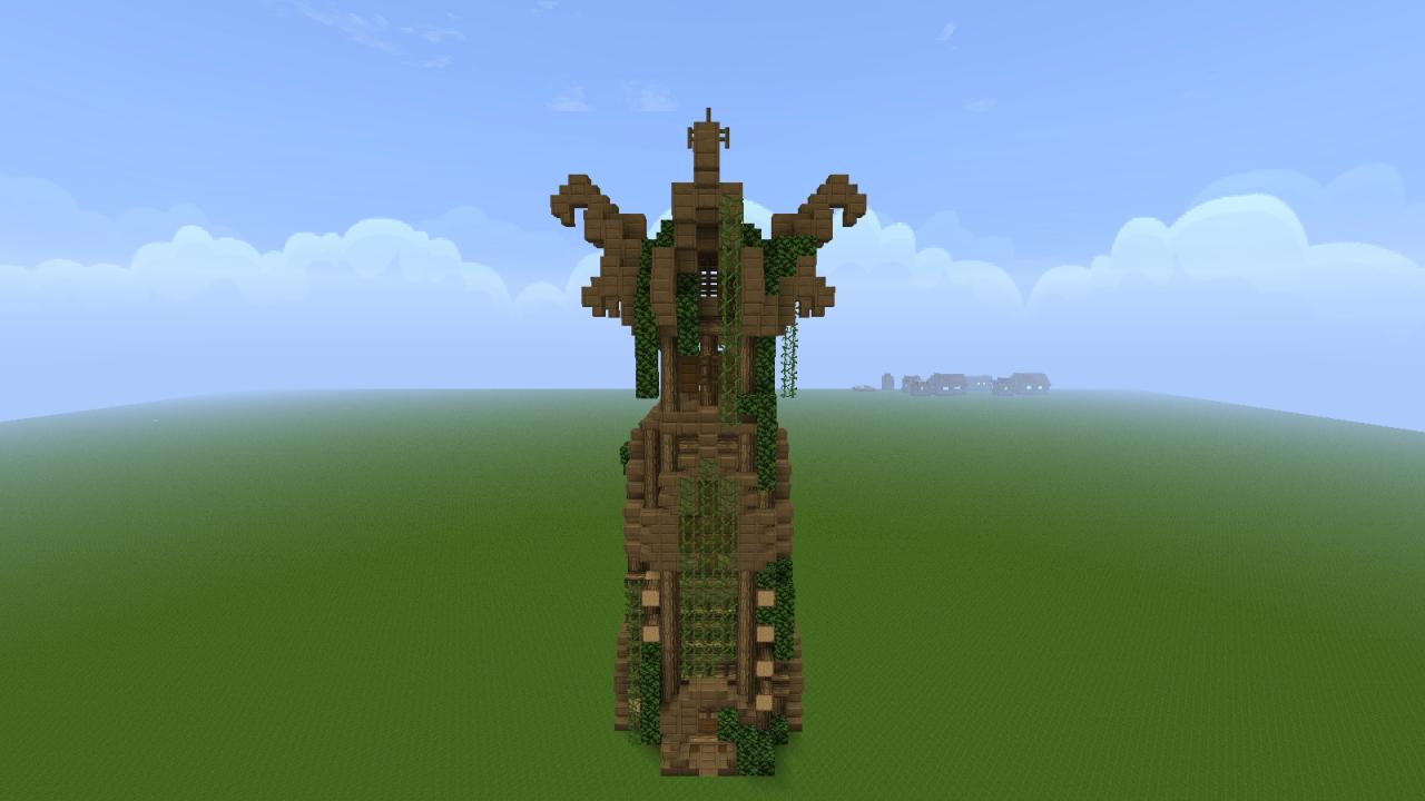 Elven/Fantasy Tower Minecraft Map