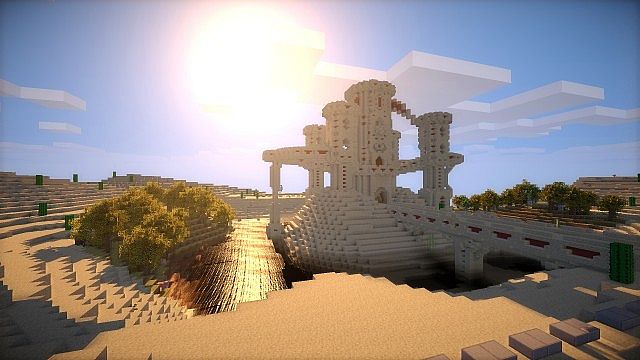 Fallen Kingdoms - Sand Castle - 2 Teams Minecraft Map