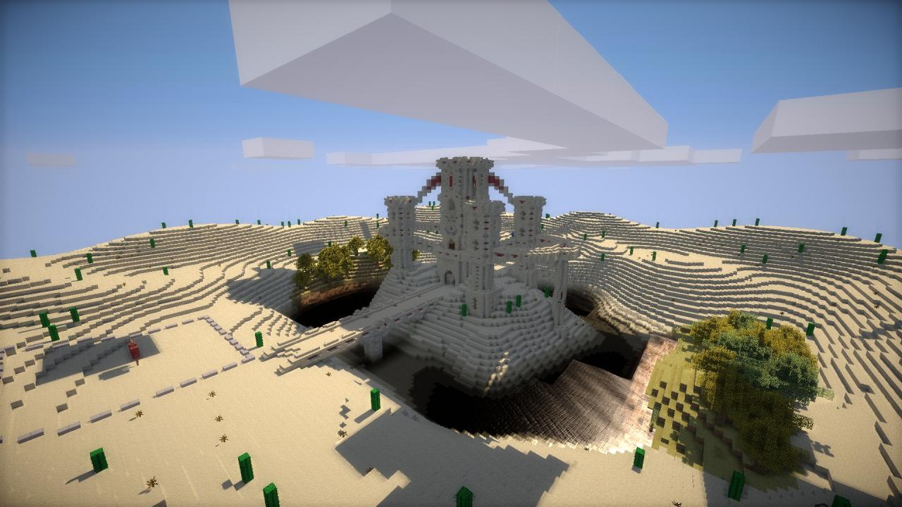 Fallen Kingdoms - Sand Castle - 2 Teams Minecraft Map