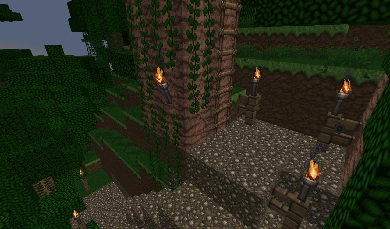 Tree top Houses Minecraft Map