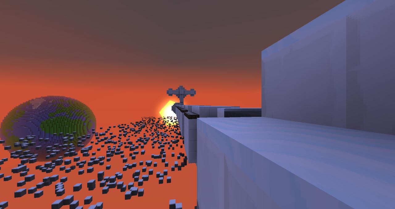 Starship Discovery (2001: A Space Odyssey) Minecraft Map