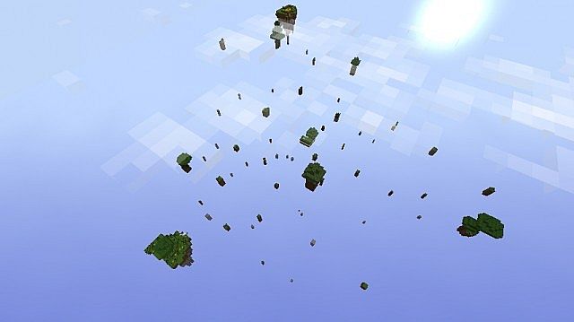 Skyblock Scattered Minecraft Map