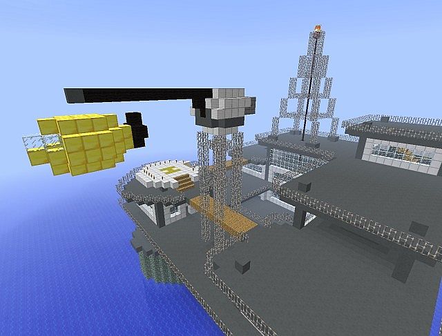 Oil Platform Minecraft Project