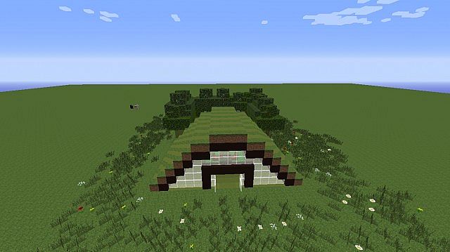 The Green Grass House Minecraft Map
