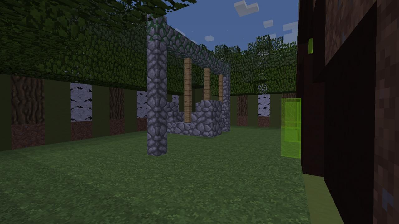 The Green Grass House Minecraft Map