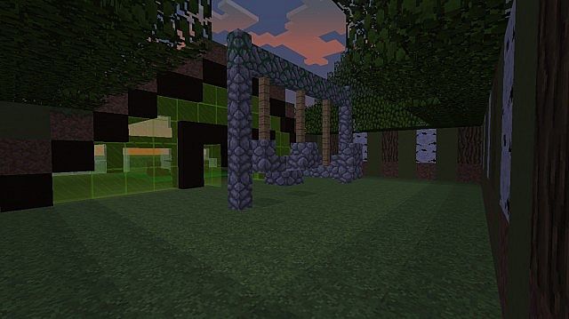 The Green Grass House Minecraft Map