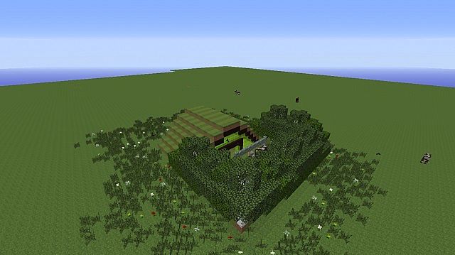 The Green Grass House Minecraft Map
