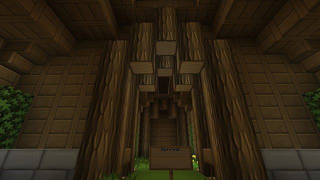 Simple Spawn Minecraft Map