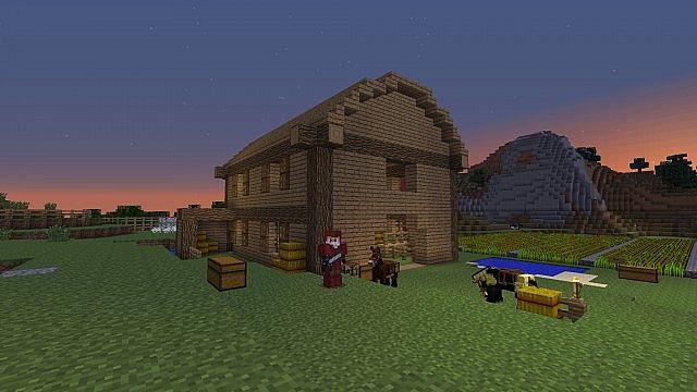 Ready-to-go Survival Farm Minecraft Map